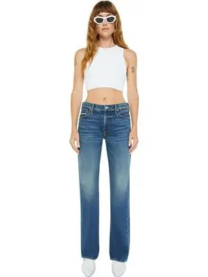 MOTHER The Reifler Straight Leg Jeans - Blue