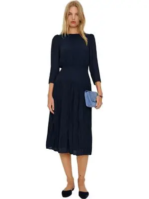 REFORMATION Sabra Dress Navy