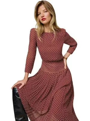 REFORMATION Sabra Dress Ring Dot