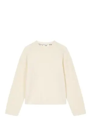 STUDIO TOMBOY Decorative Stitching Jumper - Neutrals