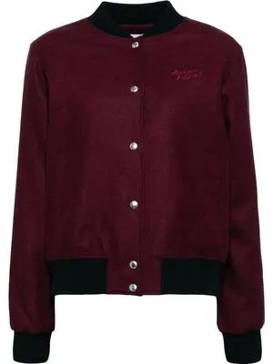 Maison Kitsuné Teddy Blouson - Red