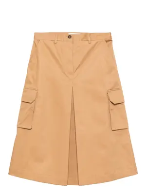 Maison Kitsuné Utility Skirt - Brown