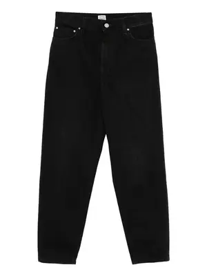 TOTEME Tapered Denim Jeans - Black