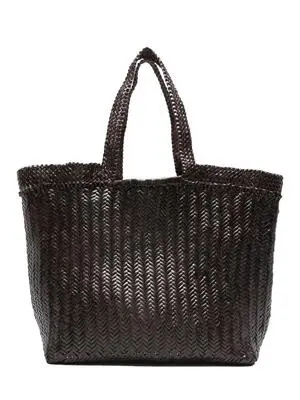 Dragon Diffusion Oversized Tote Bag - Brown