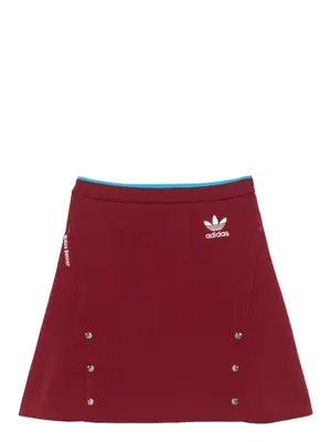 Adidas X Wales Bonner Knitted Midi Skirt - Red