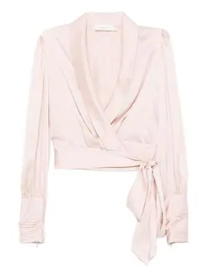 ZIMMERMANN Zimmermann Silk Wrap Top