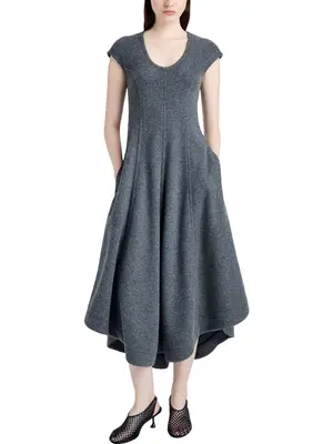 Proenza Schouler Delilah Mid-length Dress - Grey