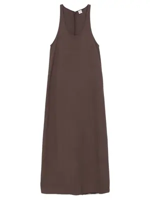 TOTEME Scoop-neck Maxi Dress - Brown