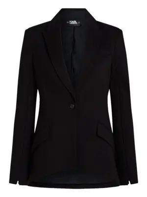 KARL LAGERFELD Karl Lagerfeld Single-Breasted Blazer