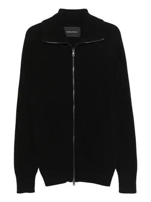 Tagliatore Kaleb Cardigan - Black