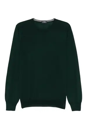 BARBA NAPOLI Fine-knit Sweater - Green