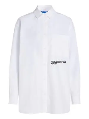 Karl Lagerfeld Logo-print Shirt - White