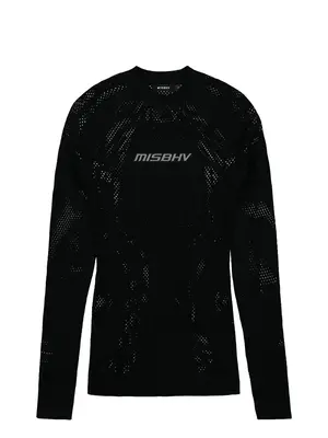MISBHV Logo-lettering Sweatshirt - Black