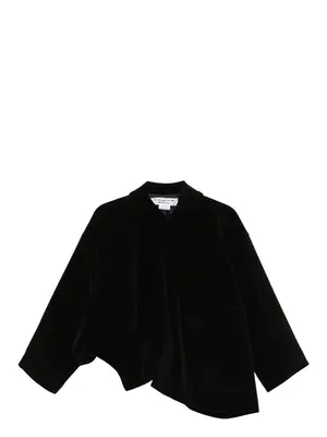 Comme Des Garçons Velvet Jacket - Black