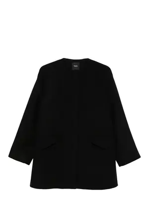Theory Melton Cape - Black