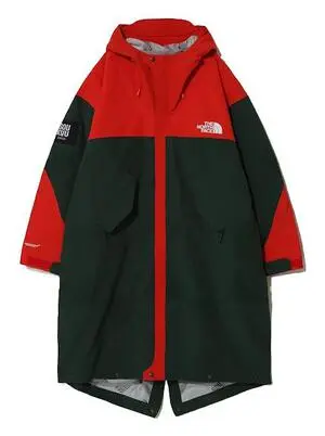 The North Face X Undercover Soukuu Geodesic Shell Jacket - Dark Cedar Green/high Risk Red
