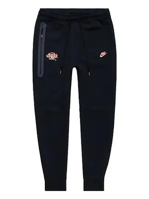 Nike Sportswear Tech Fleece X Central Cee Joggers - Black/metallic Red Bronze