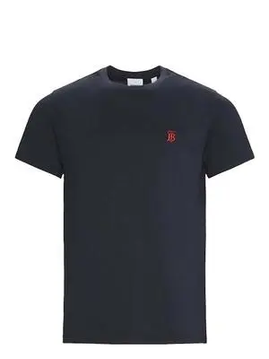 Burberry Logo T-shirt - Navy Blue
