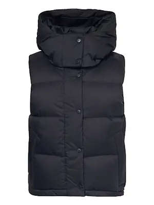 Lululemon Wunder Puff Hooded Down-fill Ripstop Gilet - Black