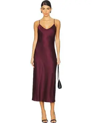 Sablyn Taylor Silk Dress - Bordeaux
