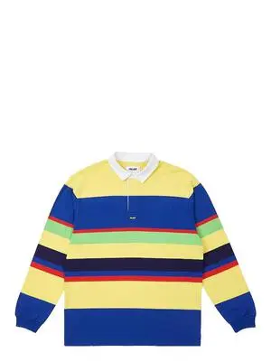 PALACE Striped Rugby Shirt - Yellow