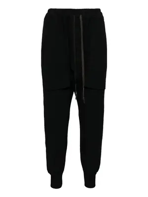 ISAAC SELLAM EXPERIENCE Gusset Stripe Trousers - Black