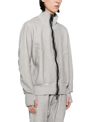 ISAAC SELLAM EXPERIENCE Highbomb Striped Jacket - Grey