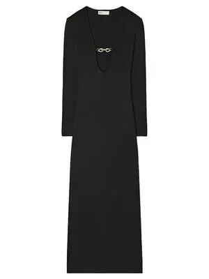 Tory Burch Jessa Viscose Dress - Black