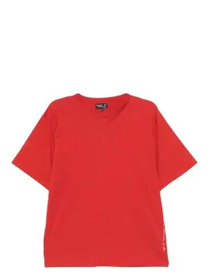 AGNES B. Graphic-print T-shirt - Red