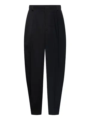 LEMAIRE Pleat-detailing Tailored Trousers - Bk999 Black