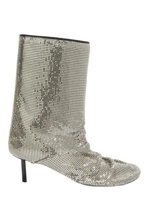 JIL SANDER Leather Boots - Grey