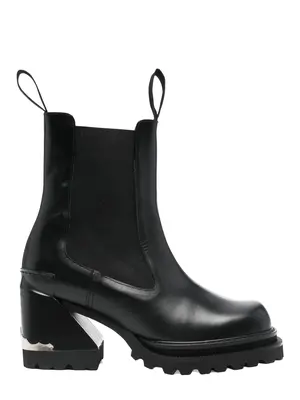 Toga 95mm Leather Boots - Black