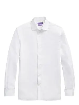 Ralph Lauren Purple Label Poplin Shirt - White