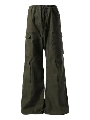 Readymade Logo-embroidered Cargo Trousers - Green
