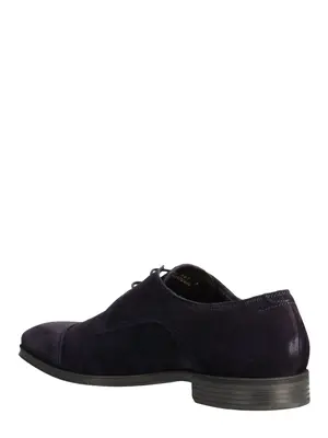 BOSS Suede Derby Shoes - Blue