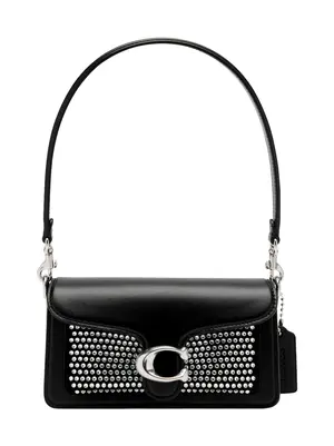 COACH Coach Tabby 20 Crystal-Embellished Leather Bag