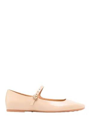 TOD'S Leather Ballet Flats - Neutrals