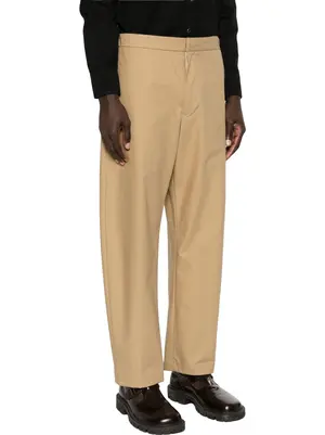 JIL SANDER Tapered Trousers - Brown