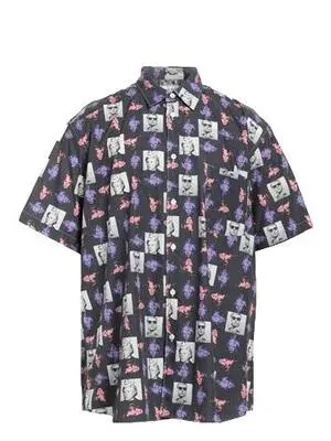 Comme Des Garçons Andy Warhol Shirt Midnight Size Cotton - Blue