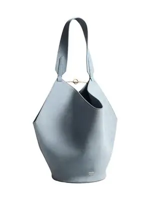 Khaite Khaite Small Lotus Tote Lead