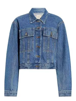 Khaite Khaite Saunder Denim Jacket Boone