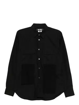 BLACK COMME DES GARÇONS Cotton Shirt - Black