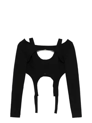 HELIOT EMIL Arid Harness Top - Black