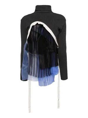 SHANSHAN RUAN Shanshan Ruan Cut-Out Jumper