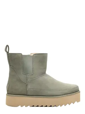 UGG Chelsea Platform Mini Boots - Grey