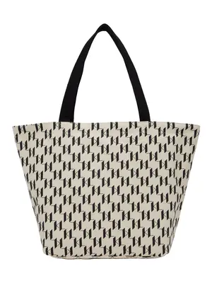Karl Lagerfeld K/quote Reversible Tote Bag - Black