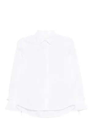 SHANSHAN RUAN Shanshan Ruan Slim-Cut Pleated Shirt