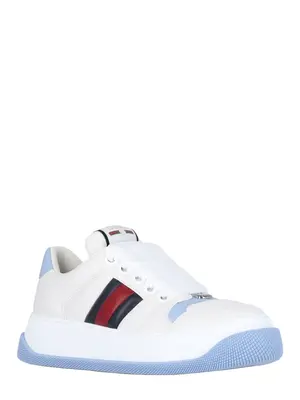 Gucci Screener Sneakers - White