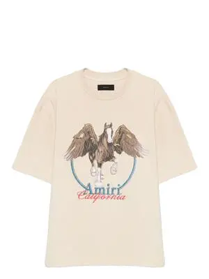 Amiri Pegasus T-shirt - Neutrals