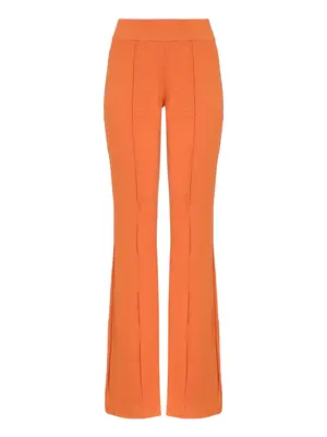 LYGIA & NANNY Flared Trousers - Orange
